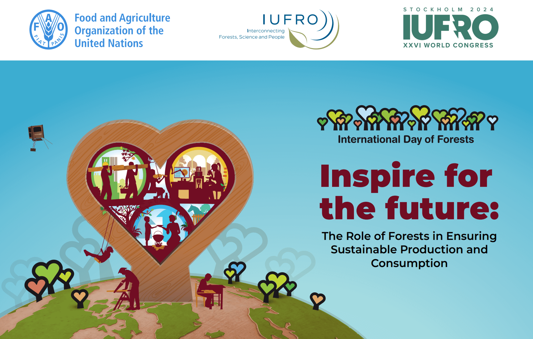 Press Release: Inspire for the Future - the role of Forests | IUFRO Stockholm 2024